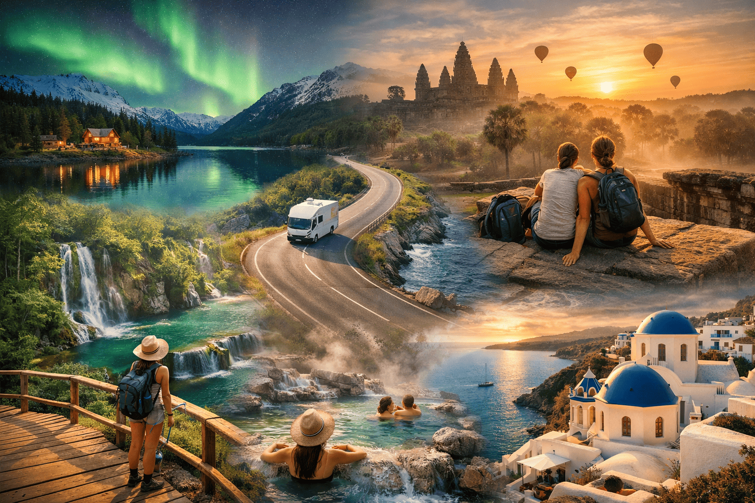 5 países para conhecer em 2026 e planejar sua próxima viagem